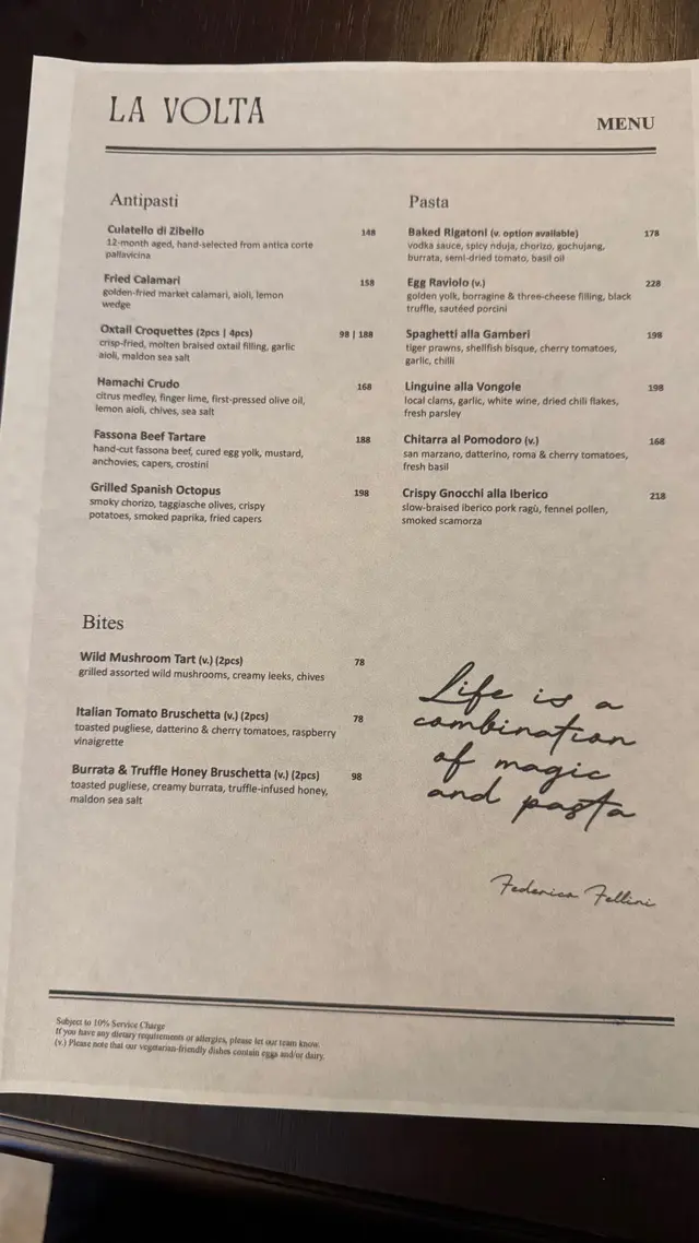 La Volta - Italian in Causeway Bay Hong Kong | OpenRice Hong Kong